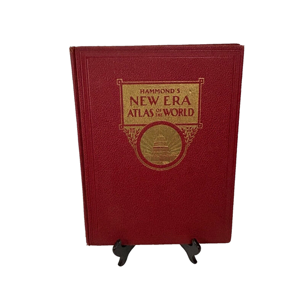 Hammond's New Era Atlas of the World, 1942, New York – Unique Antiques of Connecticut