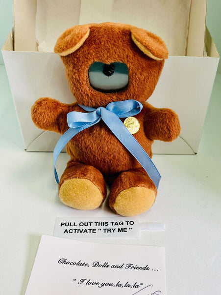 Tanya Interactive Teddy Bear 5" Tall With Box – Unique Antiques of ...