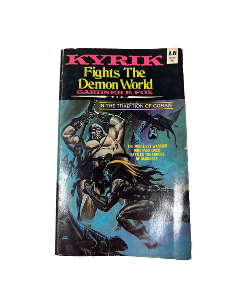 Kyrik Fights the Demon World Gardner F. Fox 1975 Leisure Conan Fantasy ...