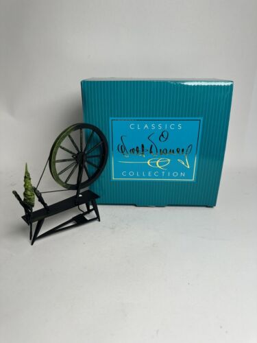 WDCC Sleeping Beauty Spinning An Evil Spell Spinning Wheel + COA & Box ...