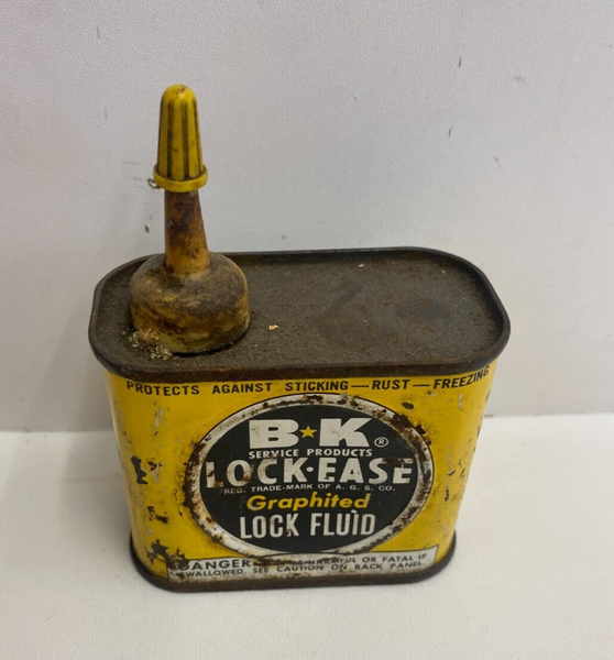 BK Graphited Lock Ease Fluid 4 Fl. oz Full – Unique Antiques of Connecticut