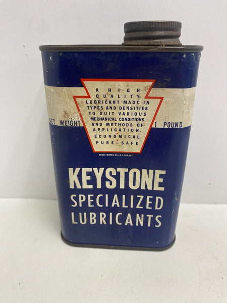 Keystone Specialized Lubricant One Pound Full Can – Unique Antiques of ...