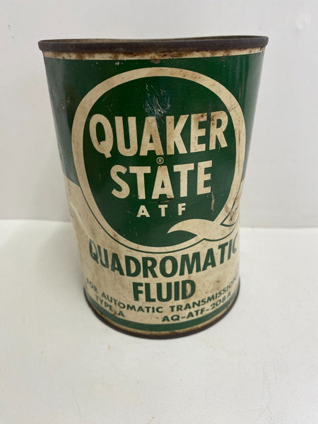 Quaker State ATF Quadramatic Fluid One U.S Quart Empty Can – Unique ...